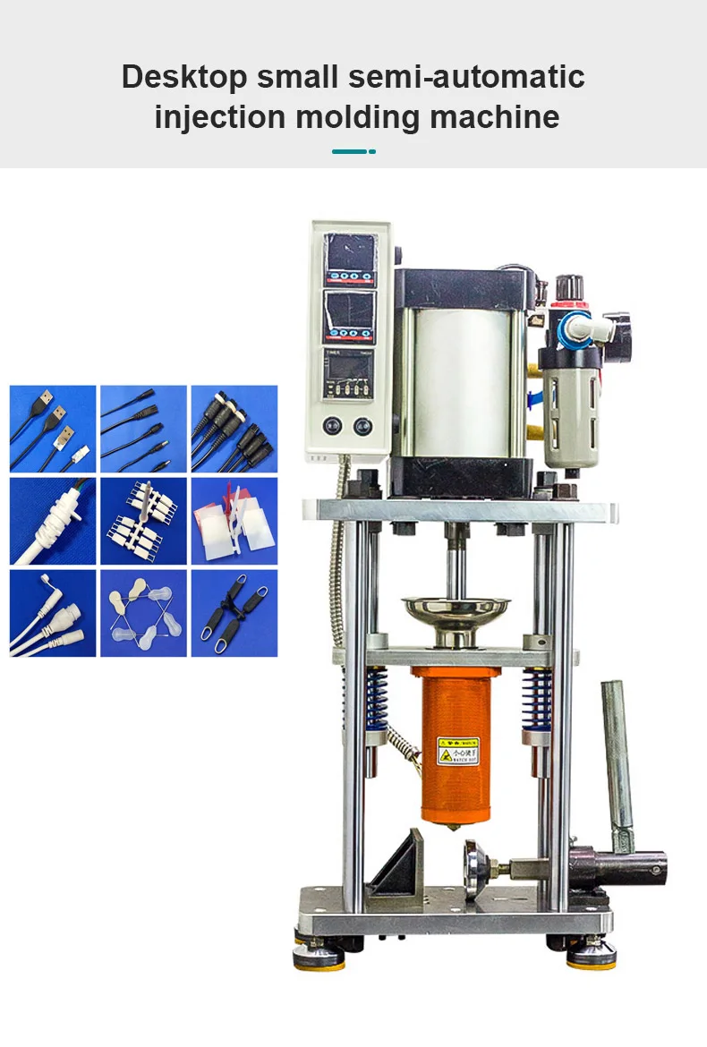 Micro Manual Injection Machine Laboratory Earphone Cord Plug Plastic 1 ...