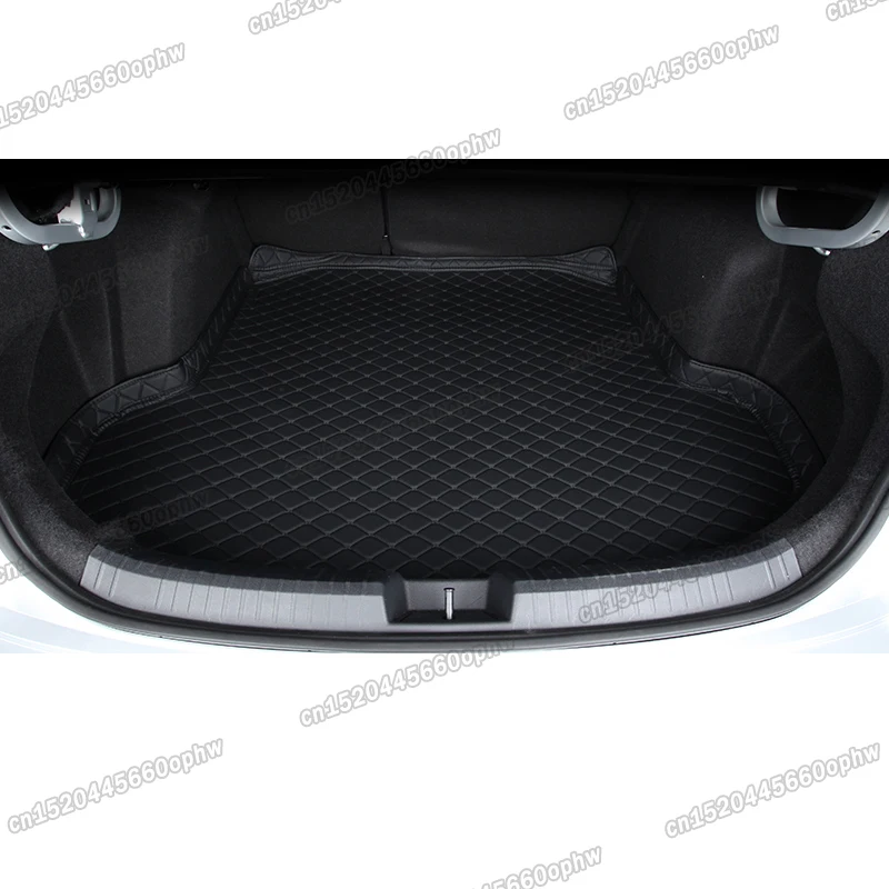 Leather Car Trunk Mat Cargo Liner Rear Boot Luggage Cushion For ...
