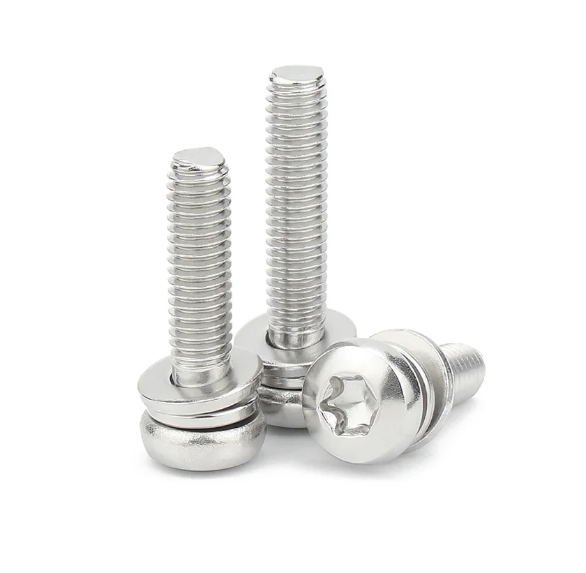 Three Parts Pan Head Combination Sems Machine Screws| Alibaba.com