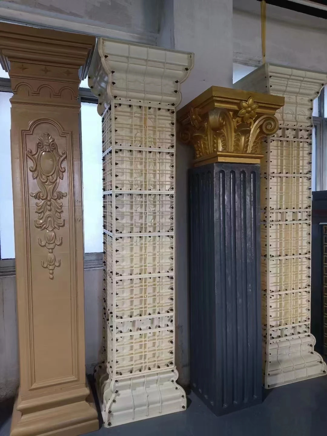 Strong Durable ABS Plastic Concrete Column Edging Mold for House Corner ...