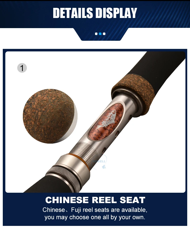 Carbon Fishing Rod 10 Feet Fuji Guide Carbon Fly Fishing Rod Fly Rod ...