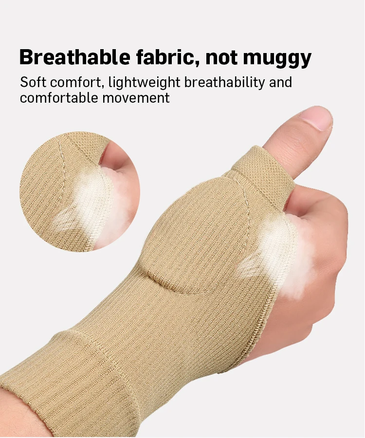 Adjustable Injury Tendonitis Pain Relieve Splint Protect Gel Thumb Hand ...