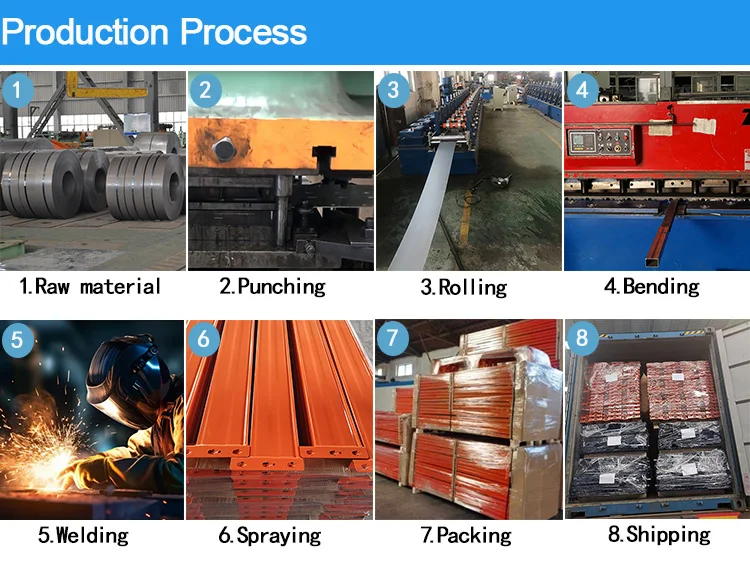 Warehouse Racks Multi Level Racks Metal Angle Steel Shelf and ...