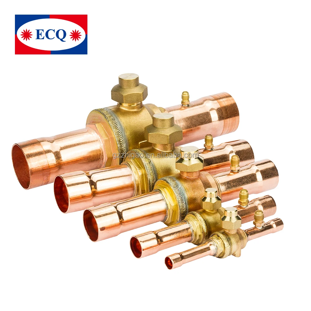 1/2 Inches GBC Model Control Valve Brass Refrigeration Tool Ball Valve ...