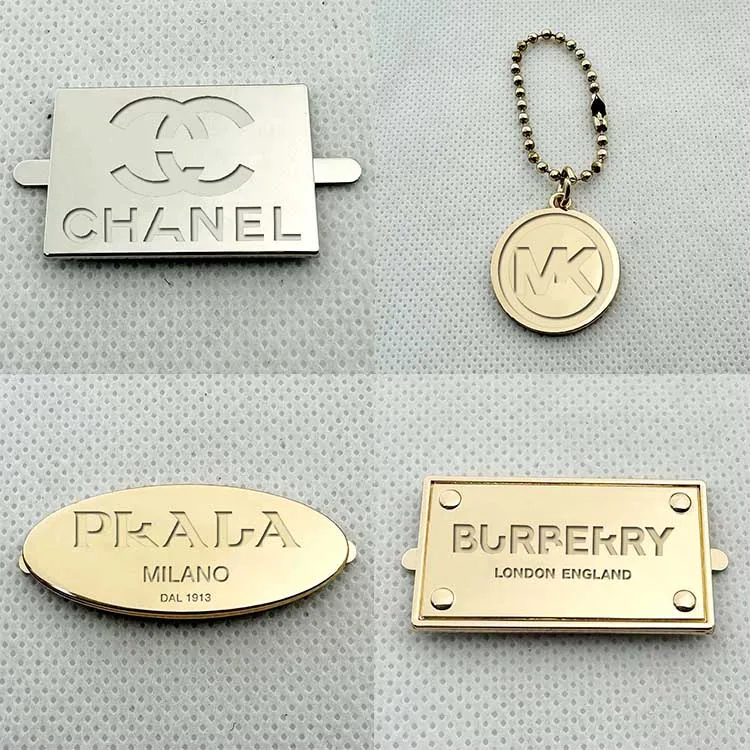 Neostar Custom Luggage Plate Logos Maker Silver Plating Purse Accessory ...