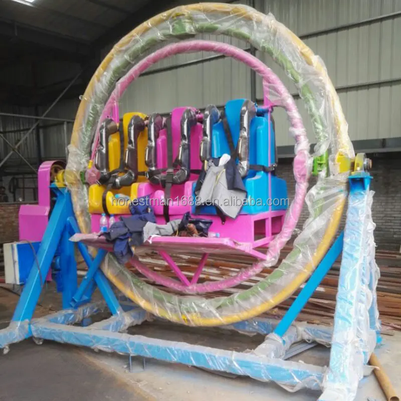 360 Degree Trailer Space Ball Orbitron Fun Electric Chair