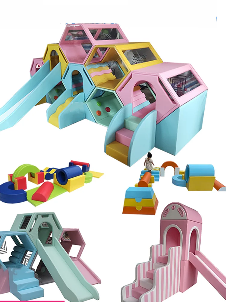 China White Electric Hand Soft Play Merry Go Round Spin Ride Indoor ...