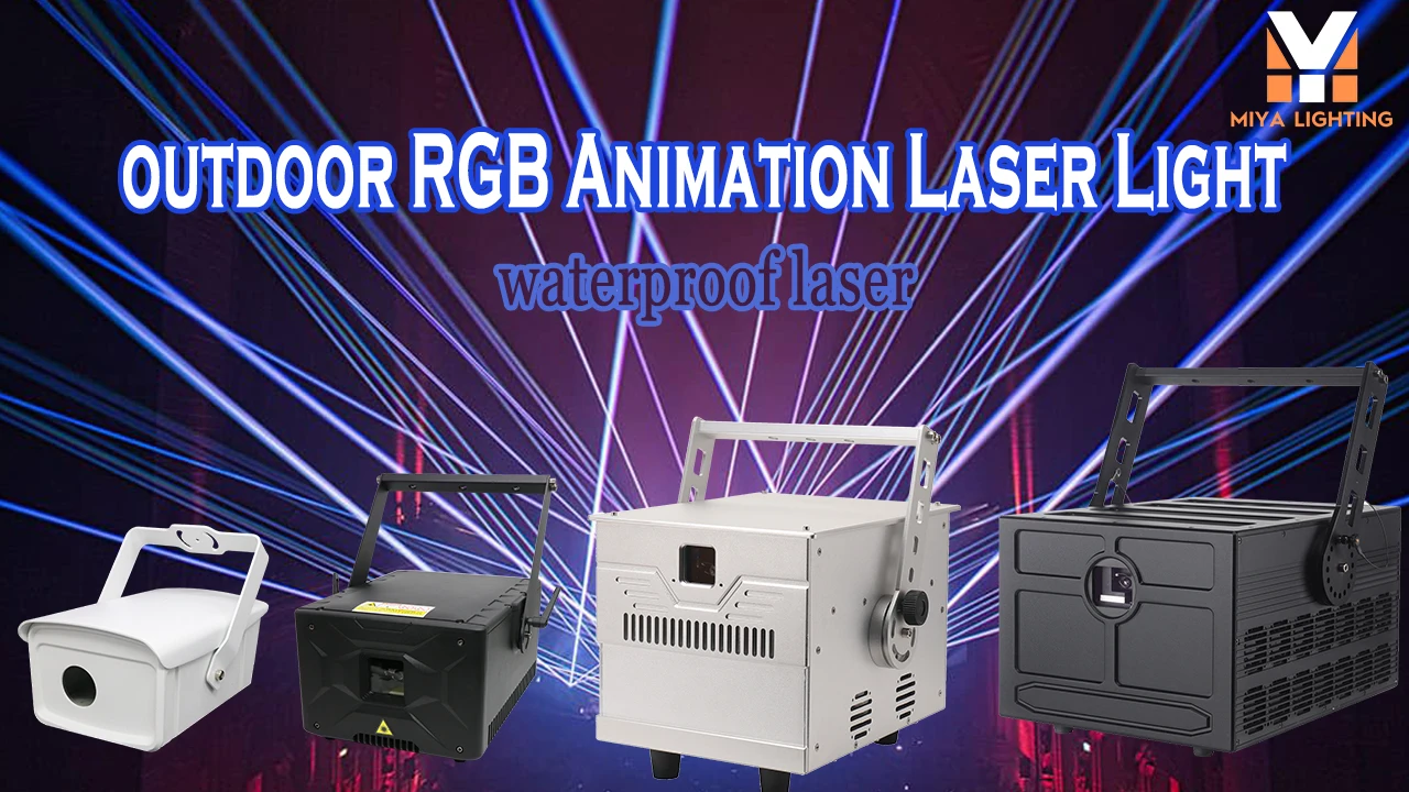 Outdoor 40W RGB Laser with Inbuilt Pangolin FB4 - 50000hrs