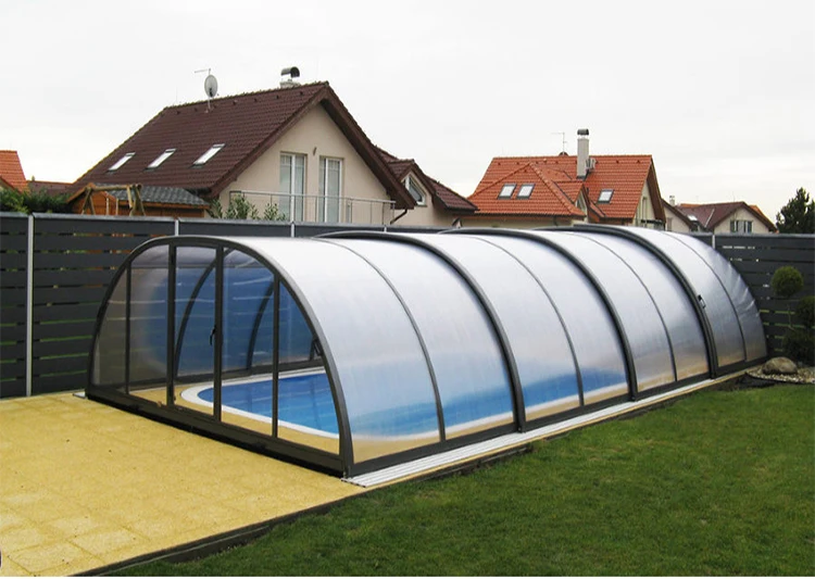 Modern Aluminum Glass Sunroom for Pools - Customizable, Energy ...
