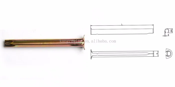 Ce Approval Manganese Steel Express Nails Anchor With Zinc Plated - Buy ...