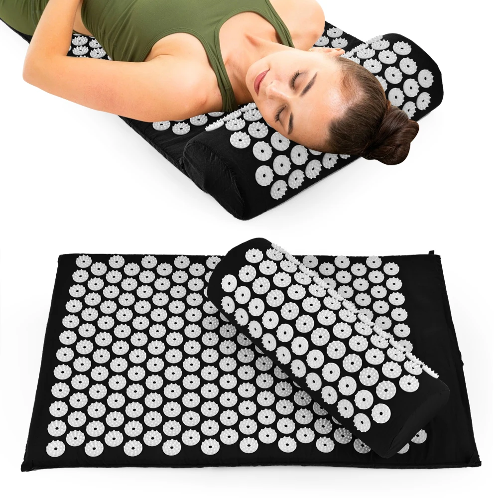 Eco-friendly Health Massage Acupuncture Mat Yoga Massage Acupressure ...