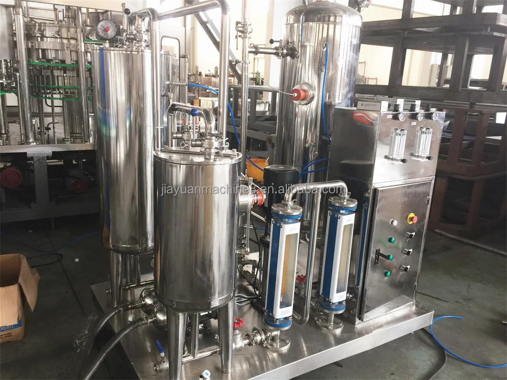 Full Automatic Carbonated Soft Drinks Manufacturing Machinery
