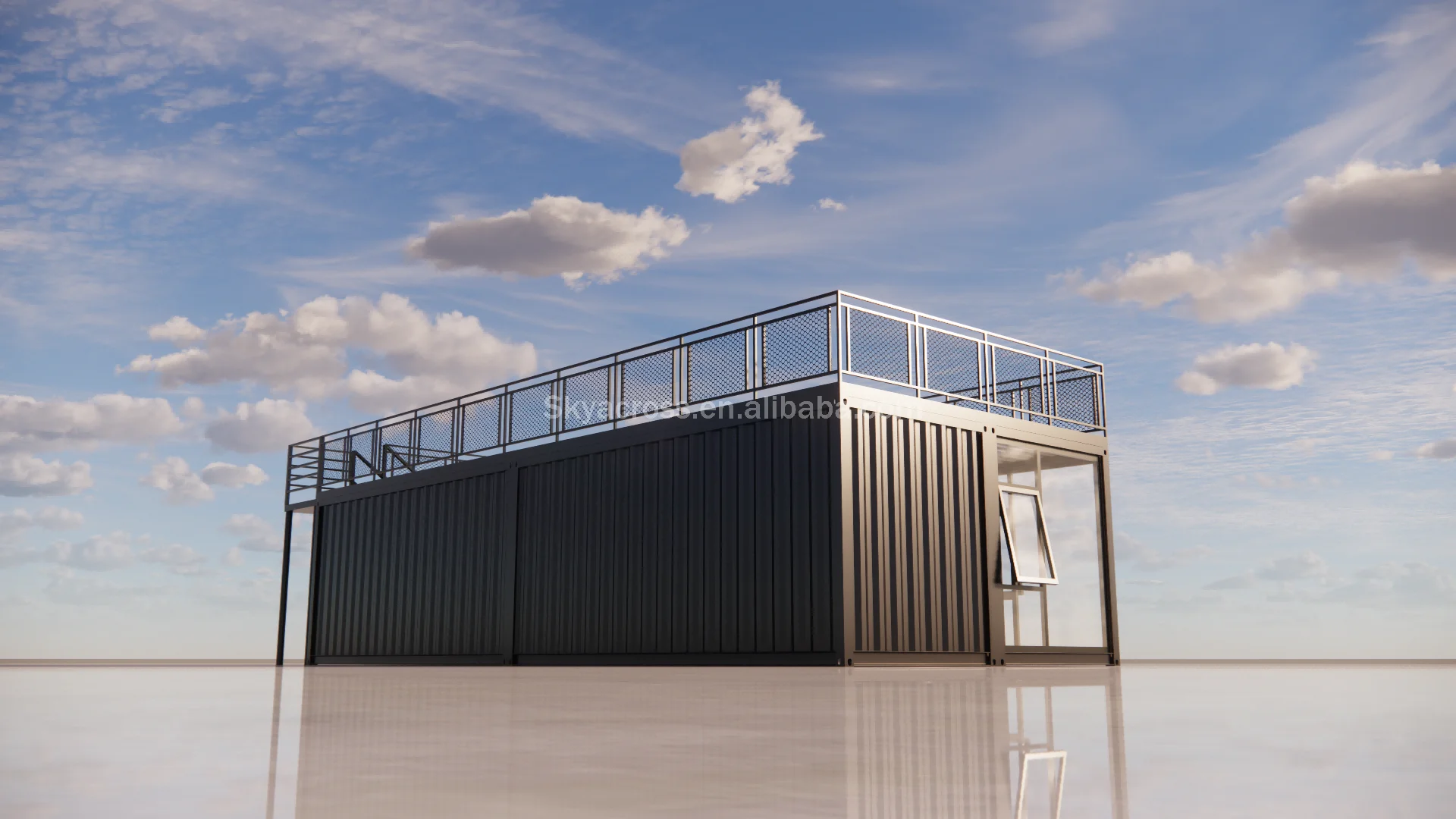 Modular Steel Buildings - Movable Prefab Container Restaurant