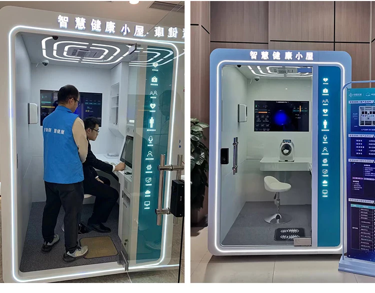 Hospital Management Telemedicine Station System - Smart Health Cabin ...