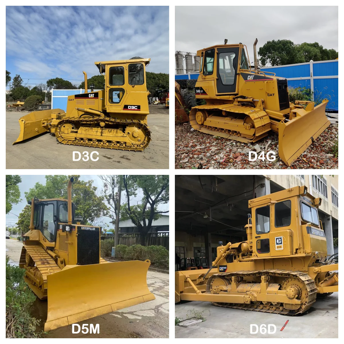 Hot Sale Used Small Size Bulldozer komatsu D65ex Cat D6m D3g D3c D4c ...
