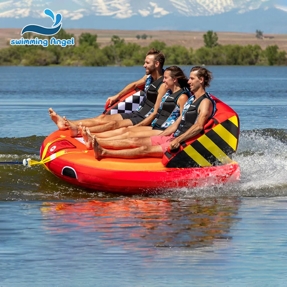 Outdoor Crazy Water Sport Oem Custom Comfortable 3 Person Towables ...