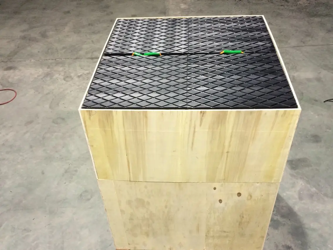 Oil Drilling Rig Mats 50mm Thick Crane Support Outrigger Jack Pads ...