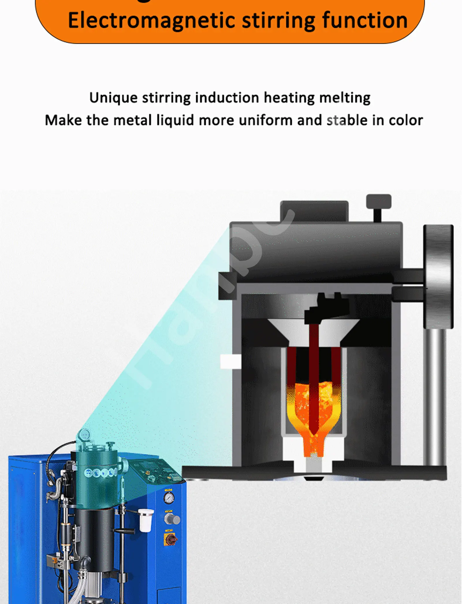 Dvc-iii Automatic Vacuum Pressure Casting Machine With Jewelry And ...