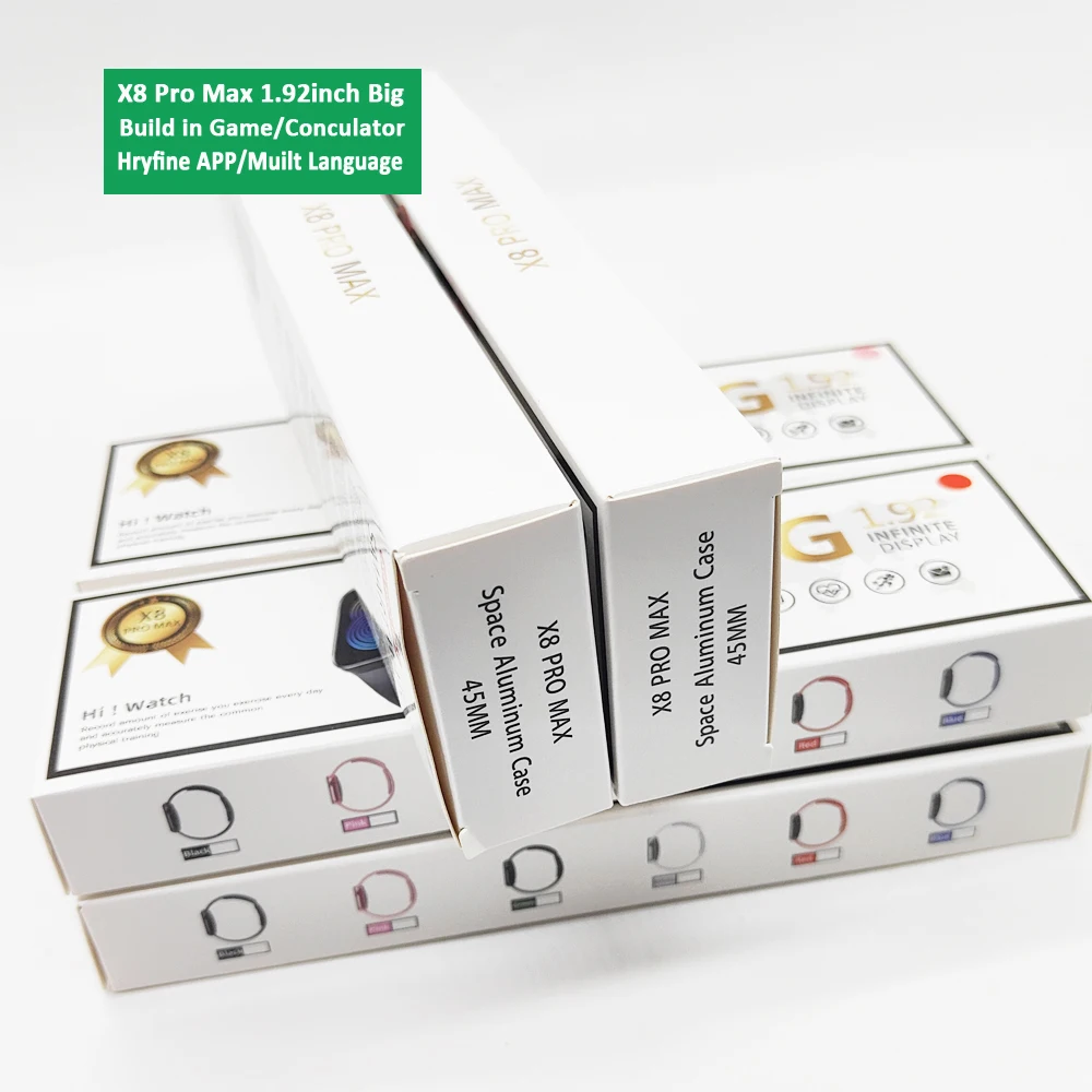 X8 Pro Max 2024 Smartwatch Waterproof Montre Relogio Smart Watch Series ...