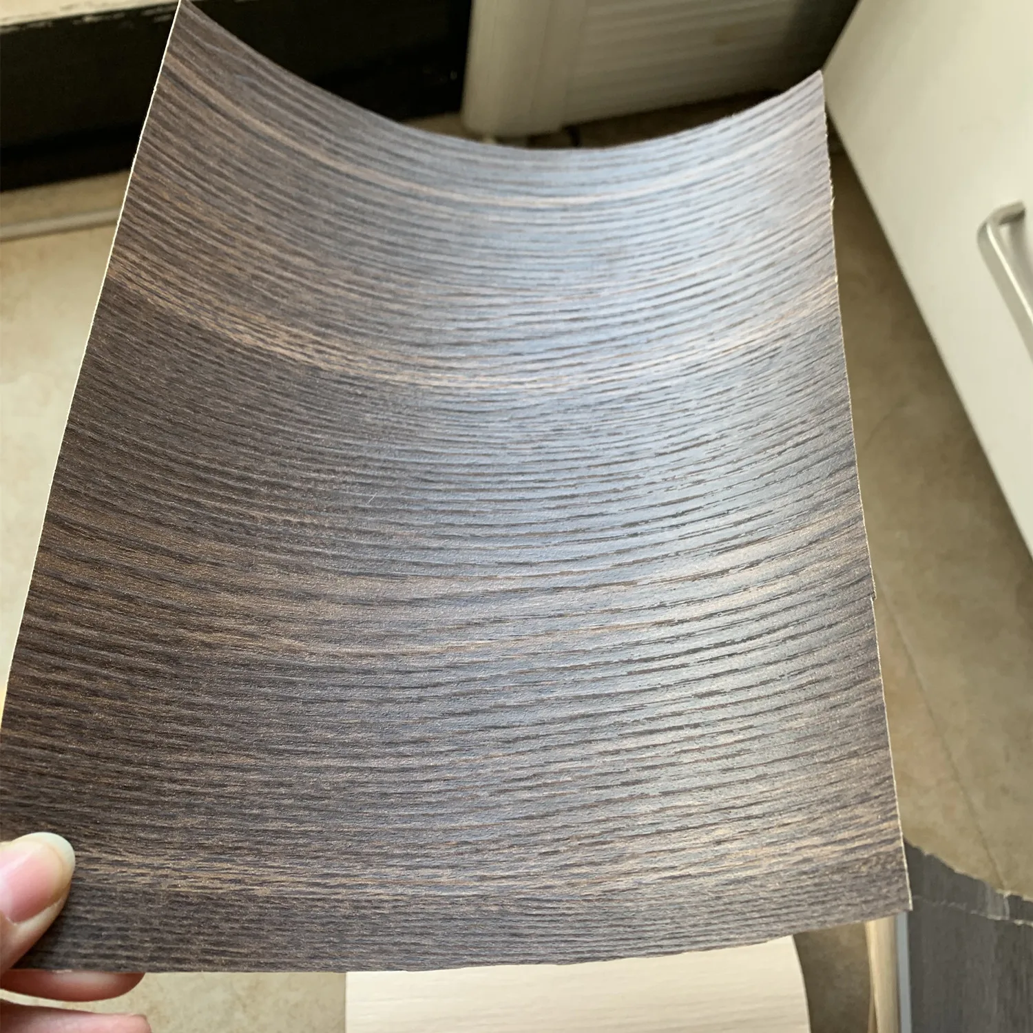 Oak Melamine Veneers - Embossed Recon Wood Face Veneer