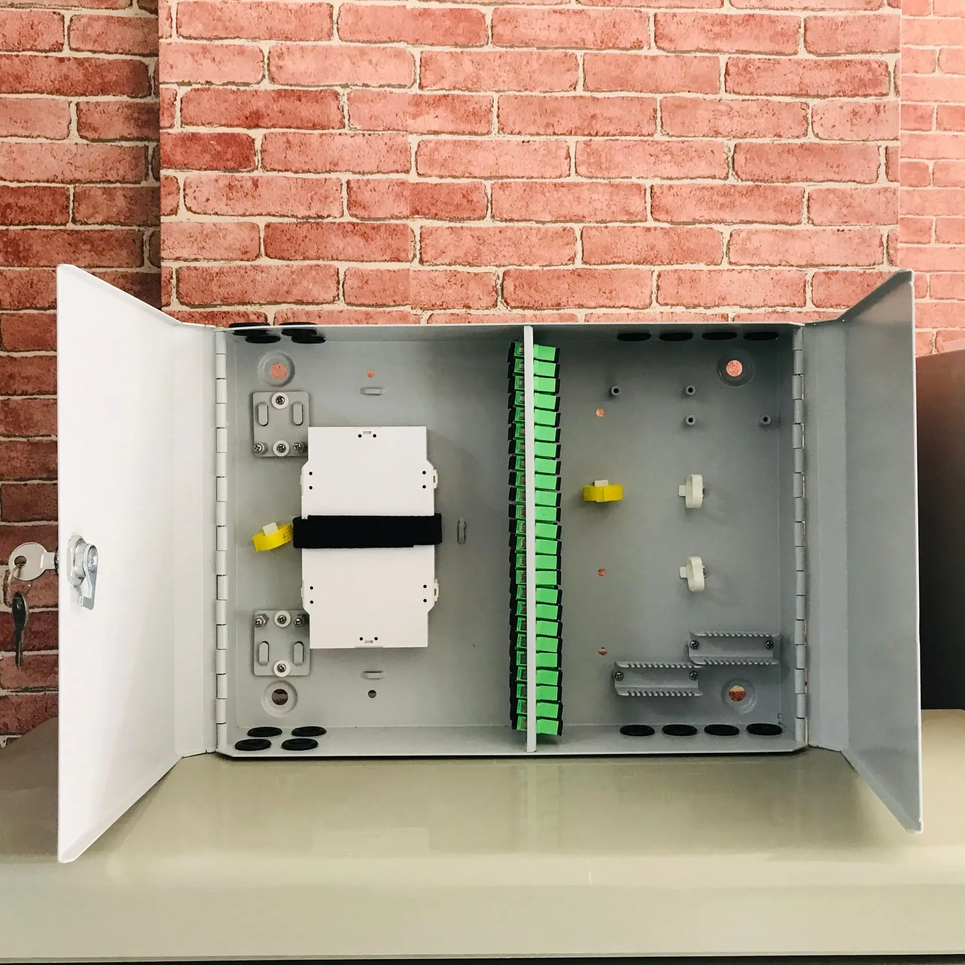 FTTH 48F Wall Mounted Metal ODF - Reliable Fiber Optic Solutions