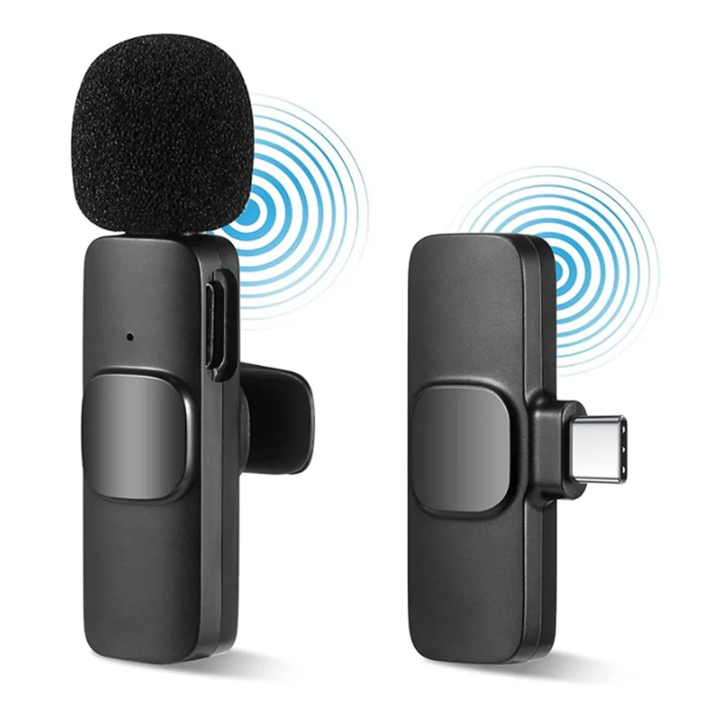 Microphone K9 Lavalier Wireless Mic For Iphone Lapel Collar Microfono ...