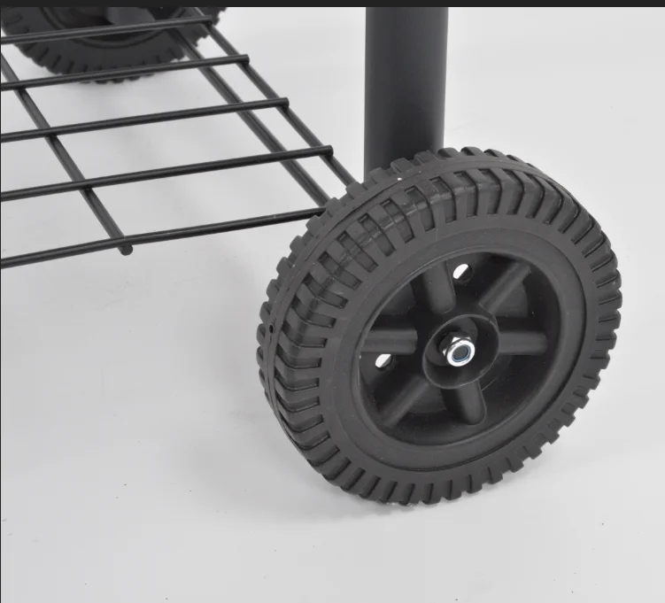 Light Duty Charcoal Smokers Trolley Train Offset Outdoor Backyard ...