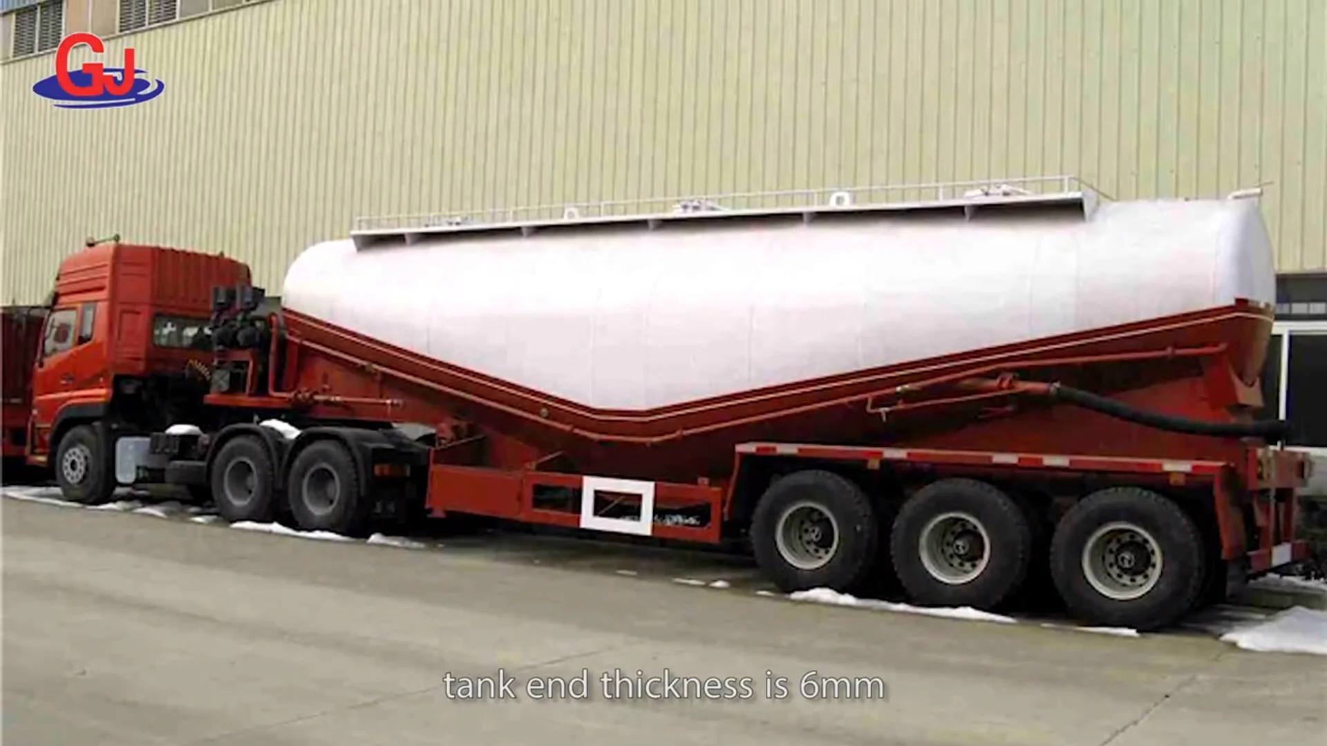 Hot Sale Tractor Trailer Trucks Powder Tanker Truck Trailer With Best ...