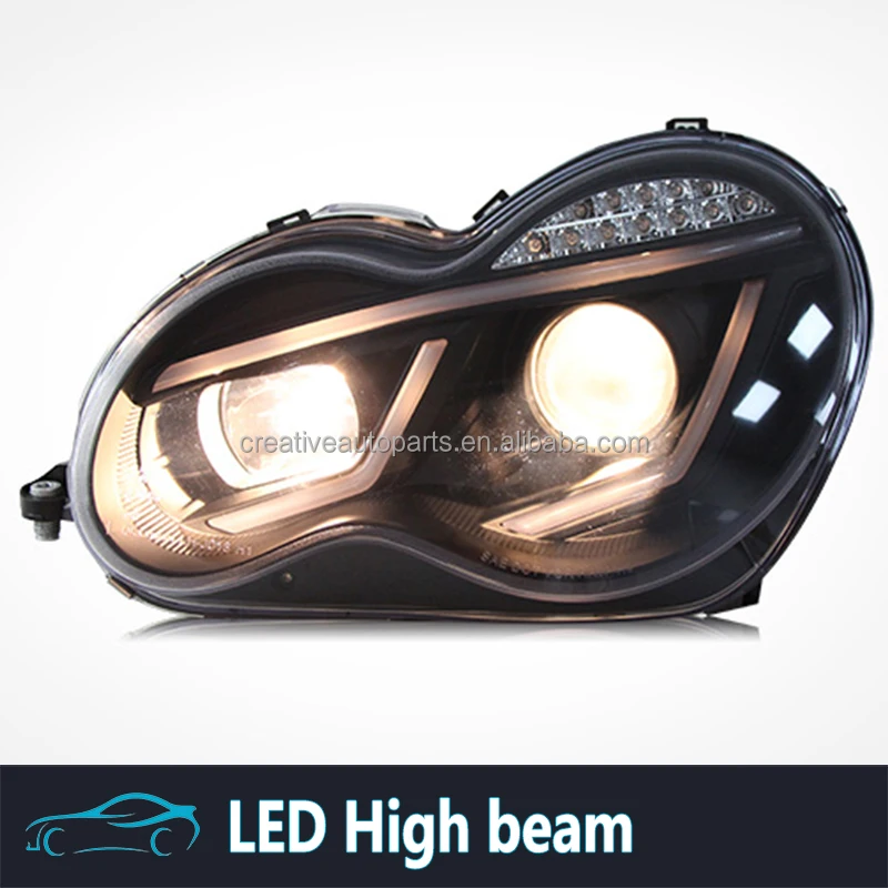 LED Head Lamp for Mercedes-Benz W203 - Bright & Efficient