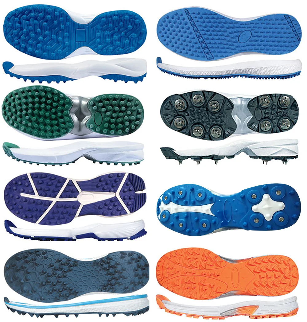 Custom Batting Rubber Spikes Sport Cricket Shoes for Men