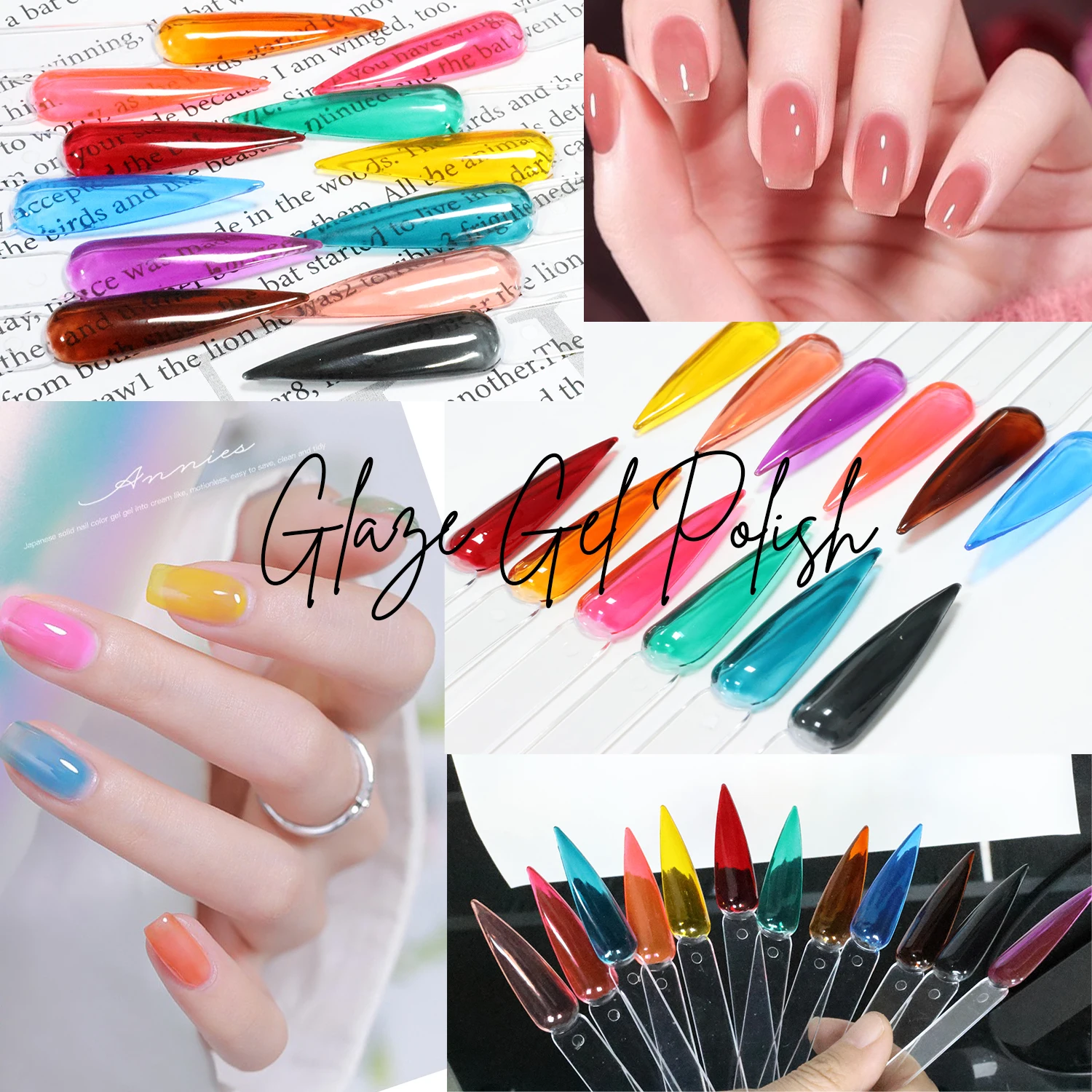 New Nail Gel Polish 2026 Amber Gel Polish 12 Colors Private Label OEM ...