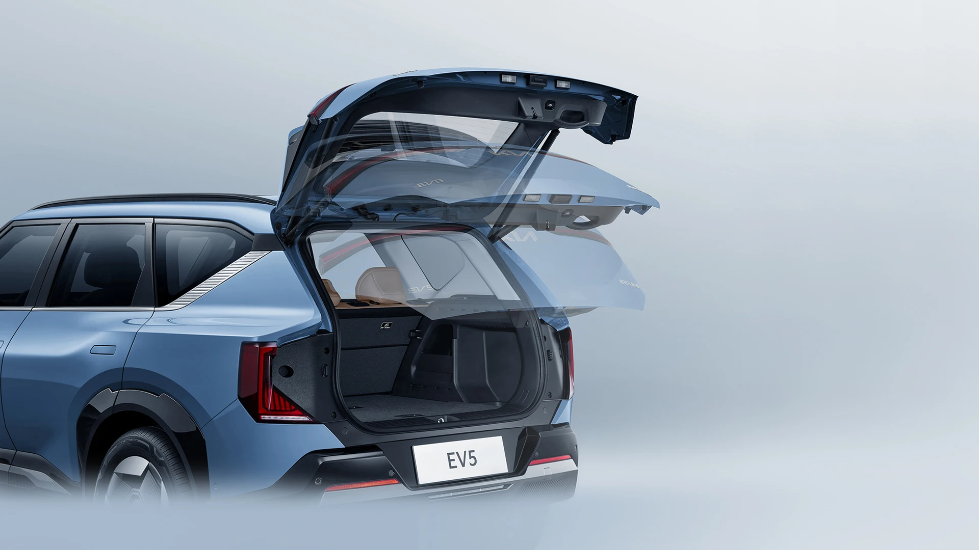 The Kia Ev5 2024 530 Light Version 5-door 5-seat Suv With A Top Speed Of 185km/h Electric ...