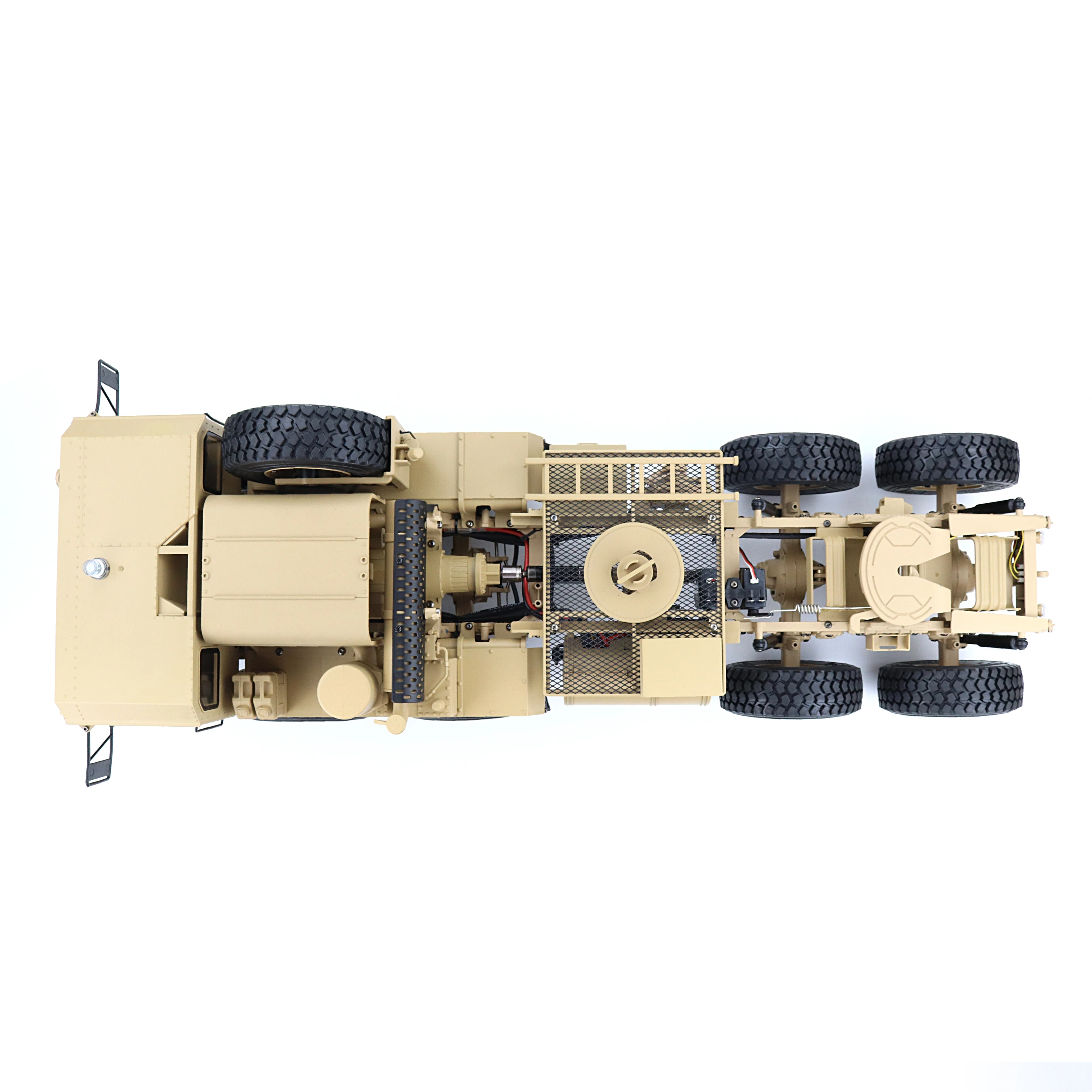 HG-P802 PRO RC Truck - 1/12 Scale, 2.4G, 739mm Military Truck