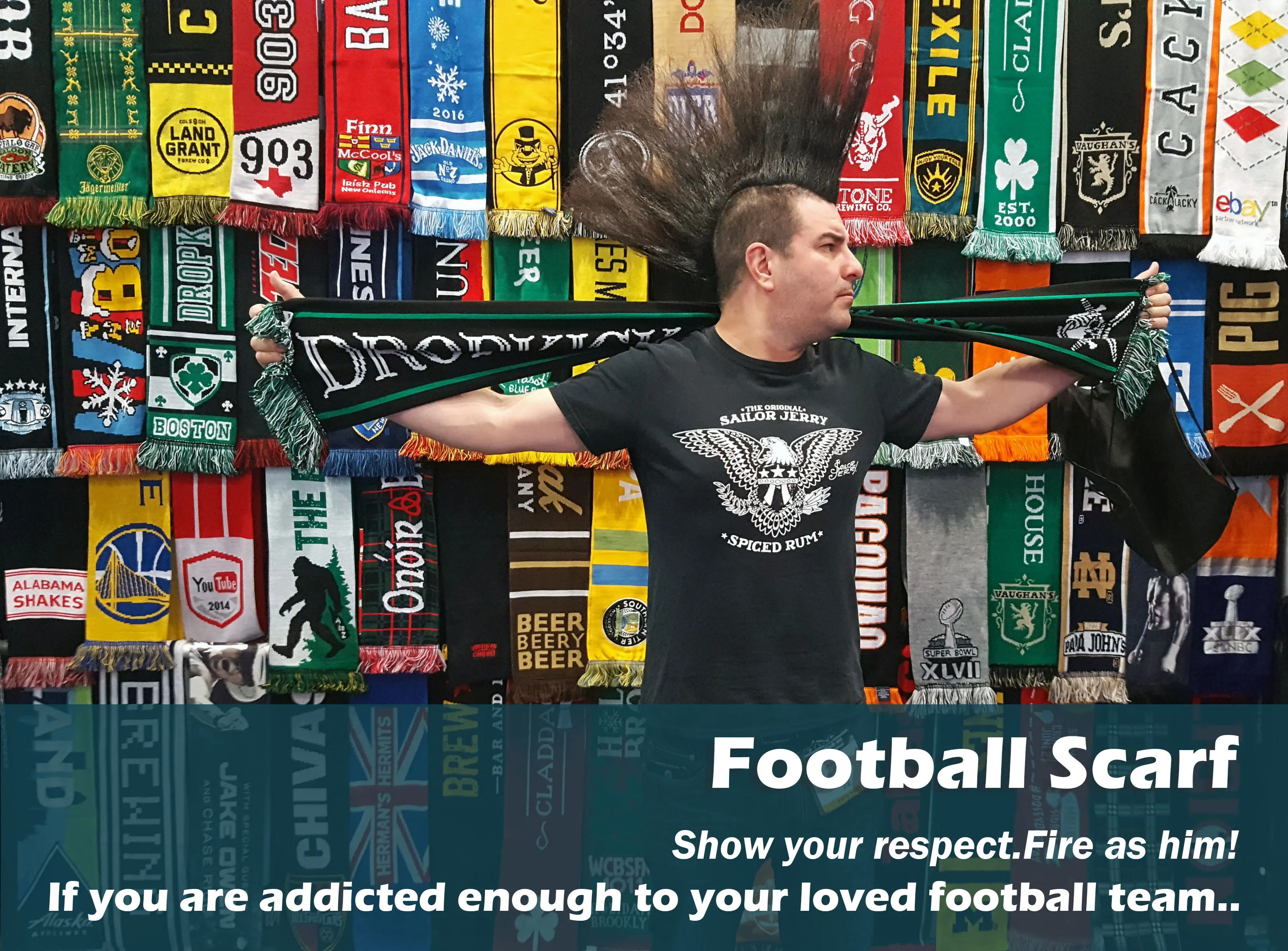 Wholesale 2025 Paris Soccer Fan Scarf Silk Acrylic Knitted Jacquard ...