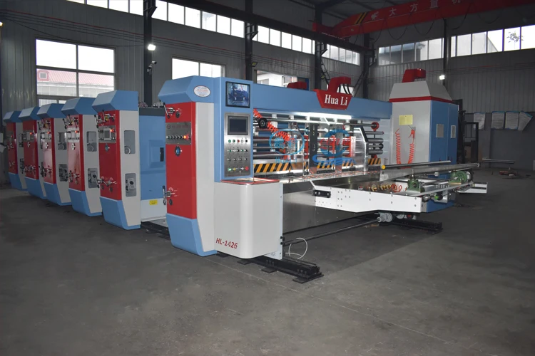 Carton Box Printer Slotter Die-cutting High Definition Printing ...