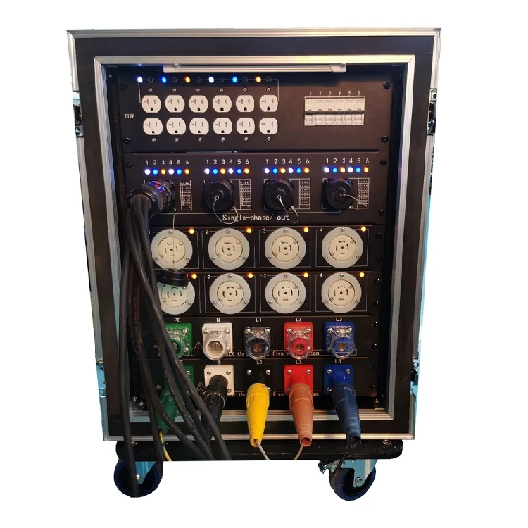 Socapex Stage Power Rack Case Box Power Distribution Box Board For ...