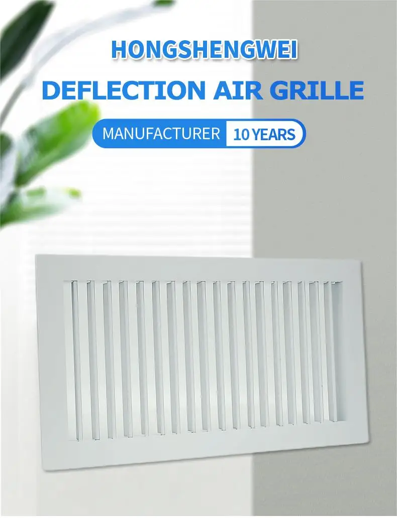 Air Conditioner Ventilation Grilles Aluminum Adjustable Single ...