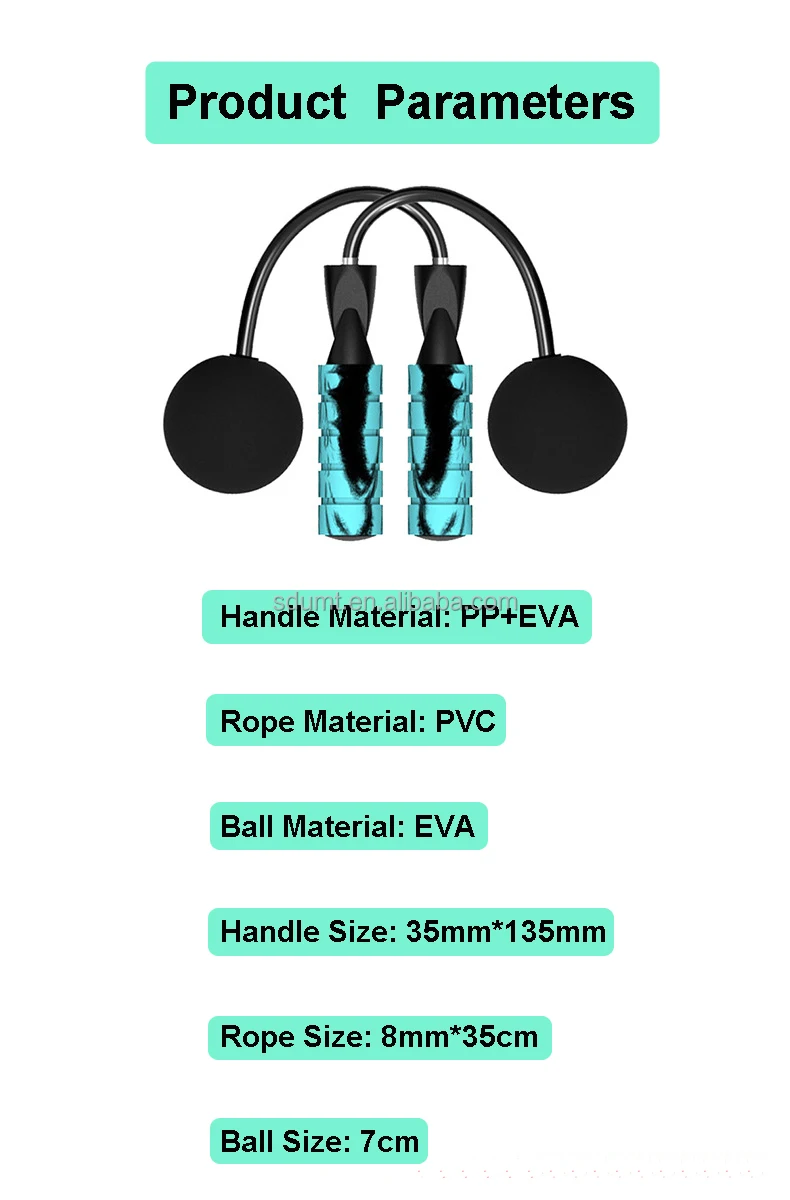 Wholesale Fitness Equipment Wireless Foam Handle Cordless Jump Rope ...