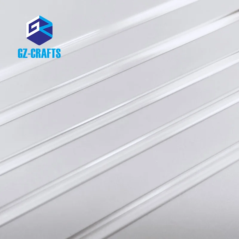 Clear Extruded Triangular Rod Cube Acrylic Transparent Right Angle Rod ...