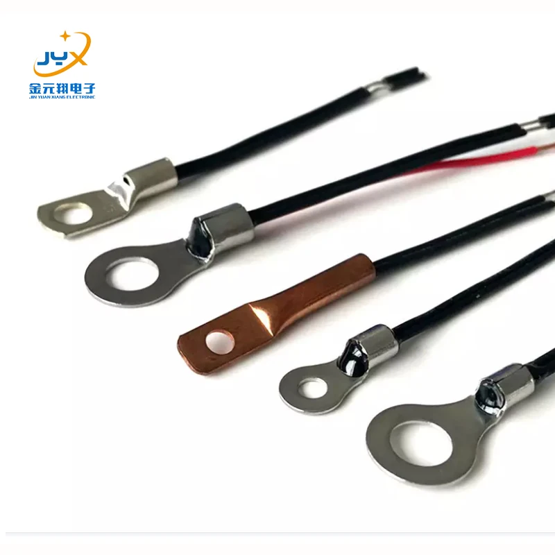 Ntc 100k 3950 Thermistor Ring Lug Temperature Sensor For Energy Battery ...