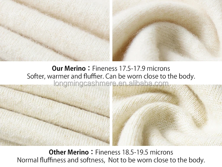 Factory Design 100 Fine Australian Merino Wool Knit Clothing Women's ...