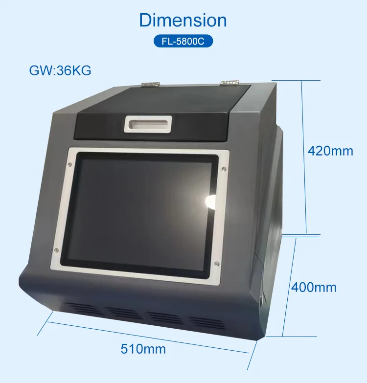 High Precision Portable Gold Test Machine XRF Spectrometer Gold ...