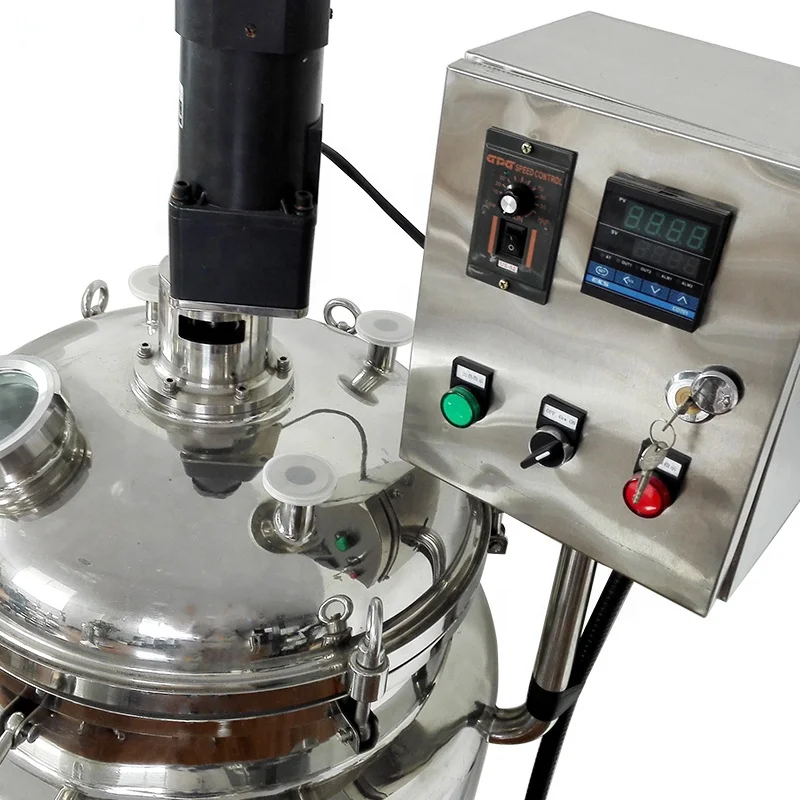 High Pressure Jacketed Stainless Steel Reactor 50l 100l 200l 5l 10l 20l ...