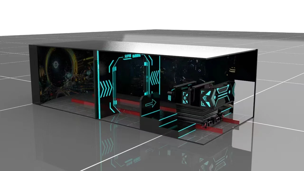 Naked Eye Technology 5D Flying Track Cinema 3D Theater System Rail 9D ...