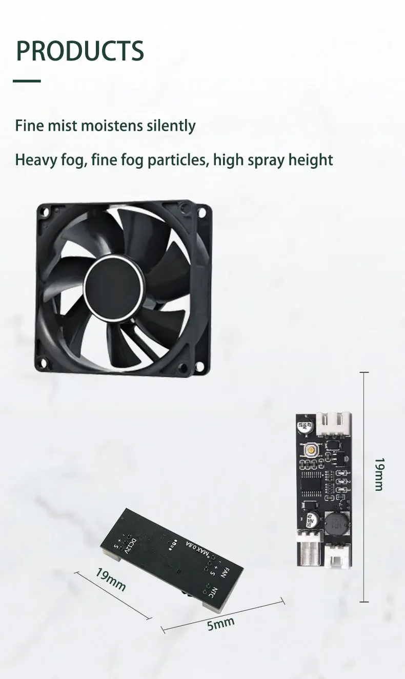 Single Circuit 12v Dc 2-3 Wire Fan Temperature Control Speed Controller ...