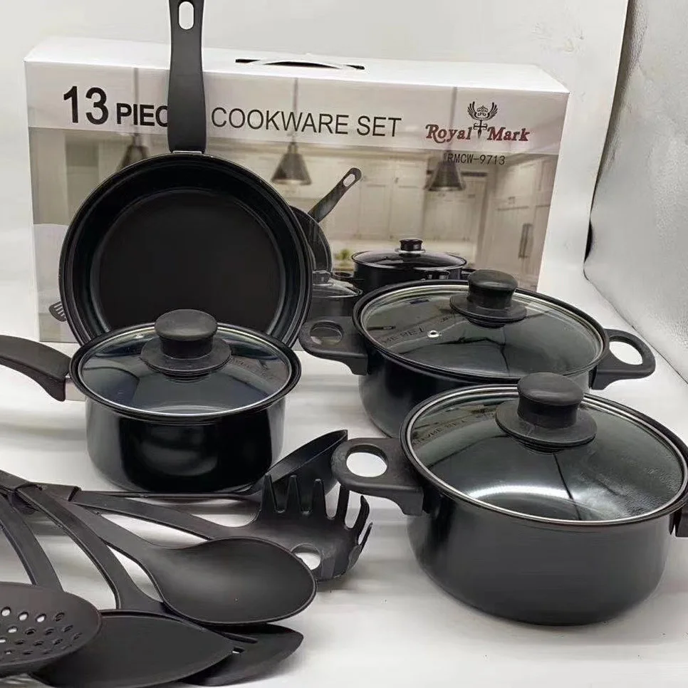 Hot Selling 13 Piece Non Stick Cookware Sets by TIANJIN