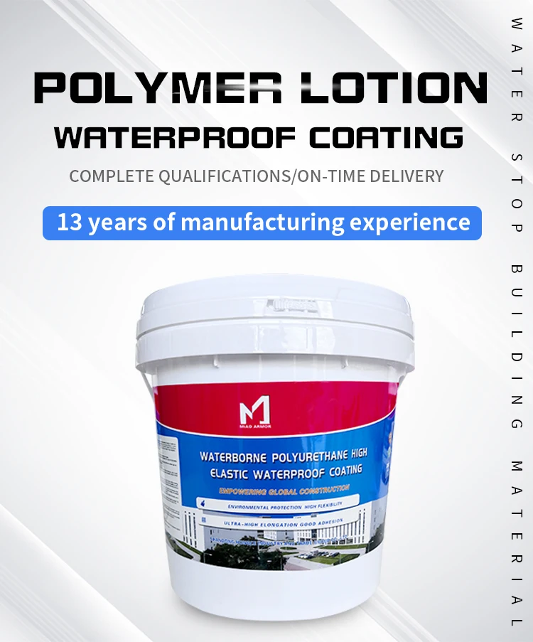 Polyurethane Waterproof Coating One Component Flexible Polymer Roof ...