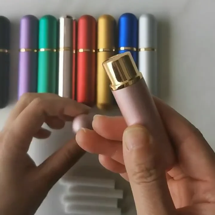 Refillable Essential Oil Nasal Inhaler Aluminium Aroma Bottle Oem Metal ...