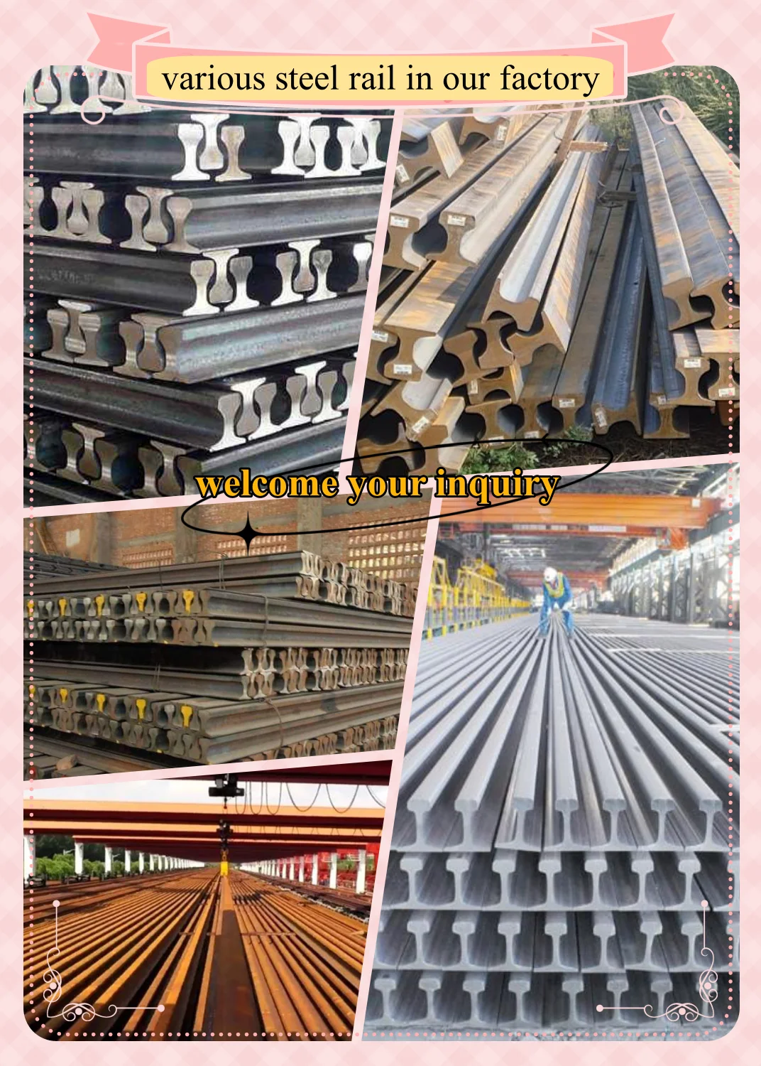 Railway Use Tram Grooved 59r2 Rail - Buy Industrial Area Use 59r2 Rail ...