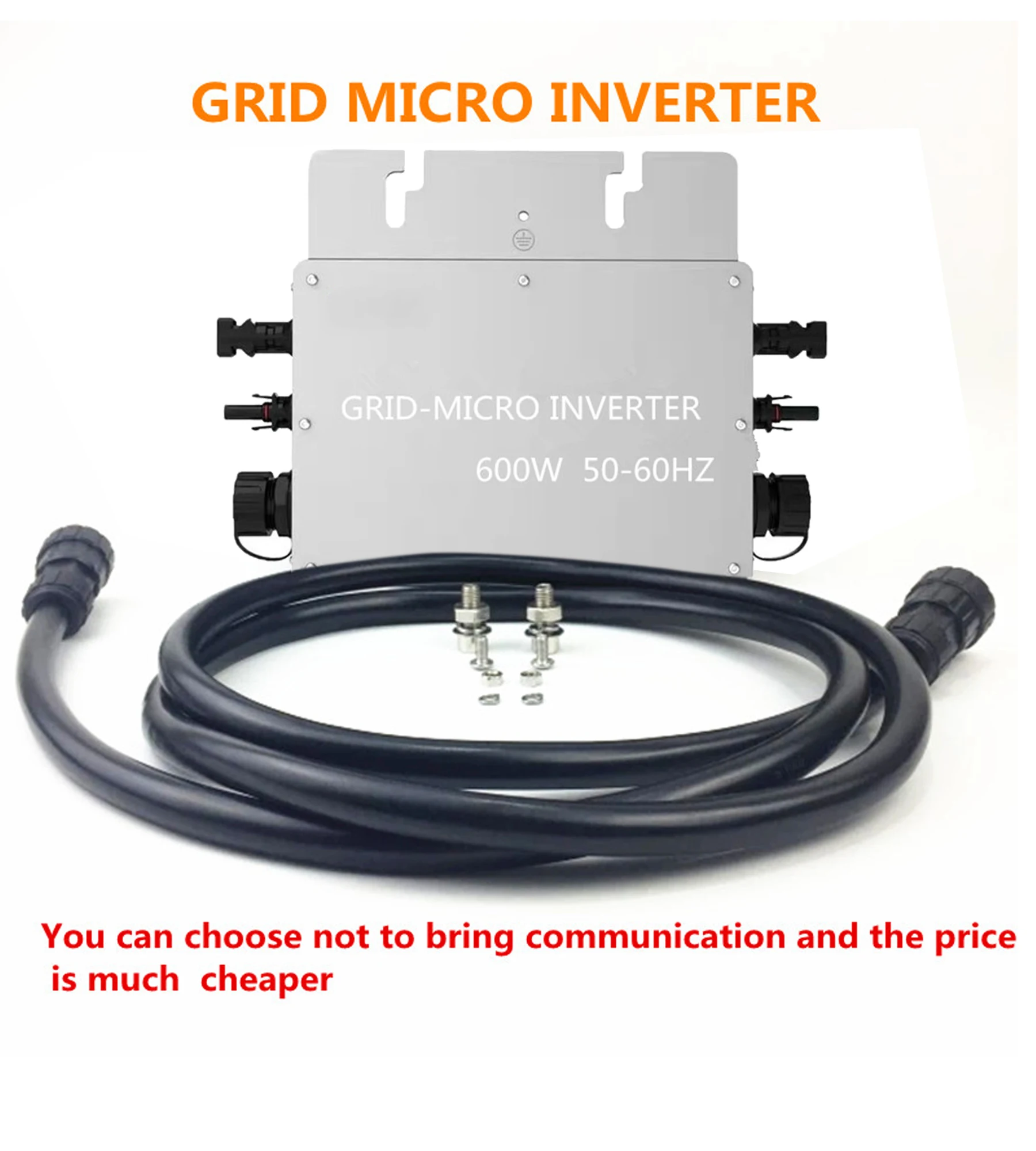 Solar Micro Inverter 350w 400w 600w 800w On Grid Pv Power System Ip65 ...